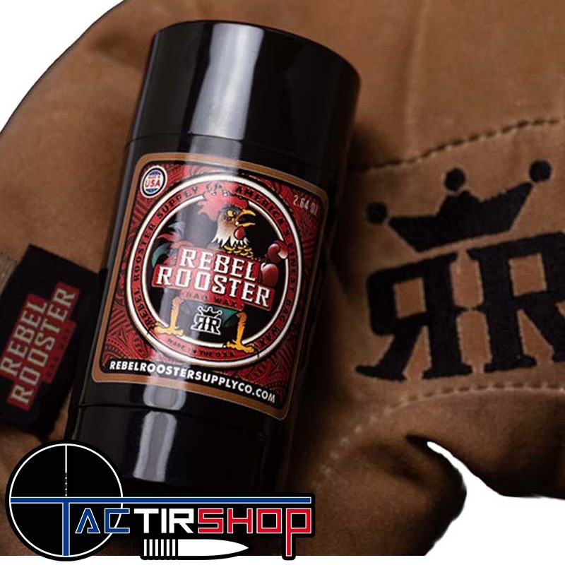 Cire de sac tir Précision Rifle Waxed Rebel Rooster Bag Wax