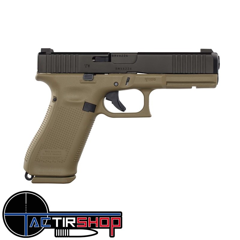 Pistolet GLOCK 17 Gen5 FR Coyote Armée Française cal.9x19