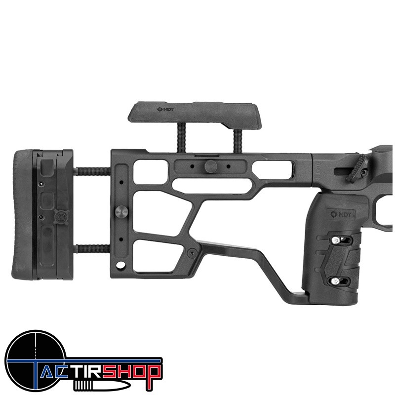 Châssis MDT ACC Elite Remington 700 Short Action Titanium Blue