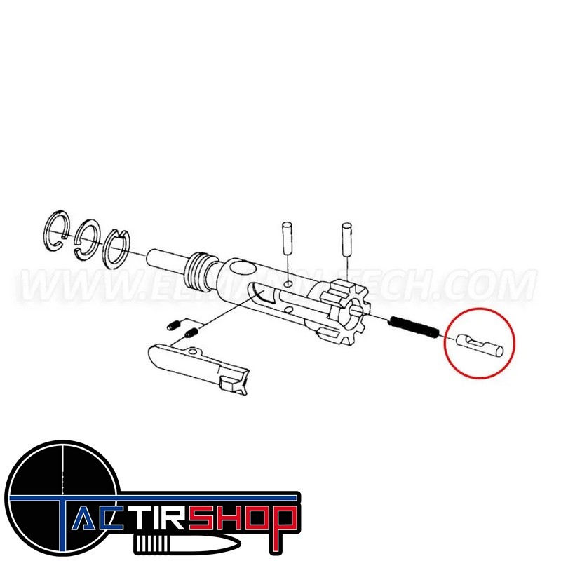 Ejecteur AR15 Eemann Tech Ejector for AR-15
