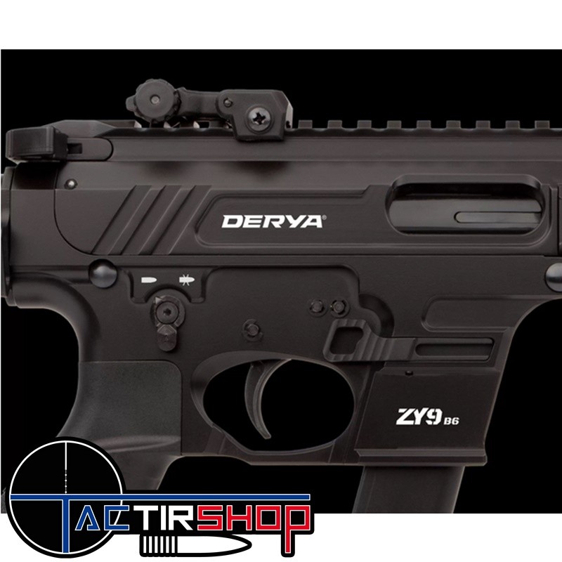 AR9 Derya ZY9 9mm Canon 25.4cm Noir PCC Chargement type AR