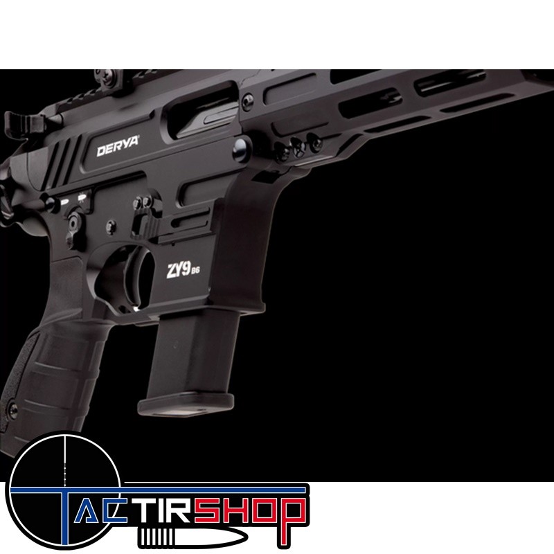 AR9 Derya ZY9 9mm Canon 25.4cm Noir PCC Chargement type AR