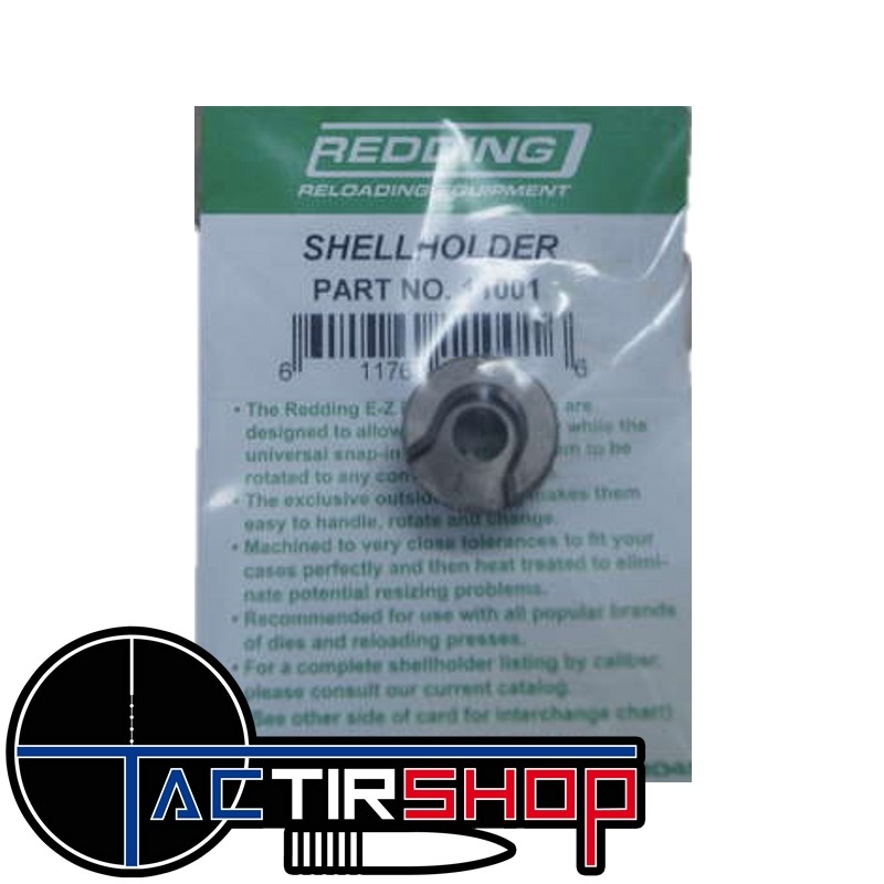 Shell Holder Redding N°1 calibres standards