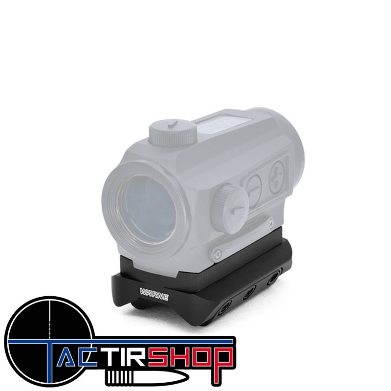 Support point rouge Type Aimpoint T1/T2 pour bande ventilée Warne Red ...