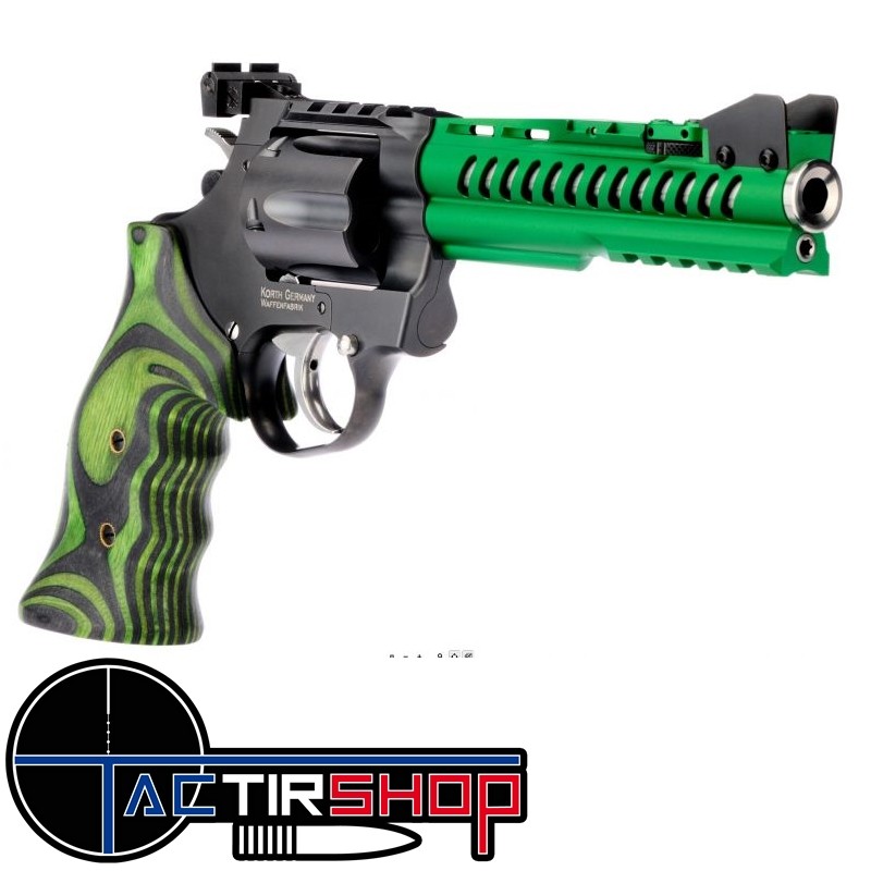 Revolver KORTH Super Sport GTA green cal.357Mag avec Pack Performance