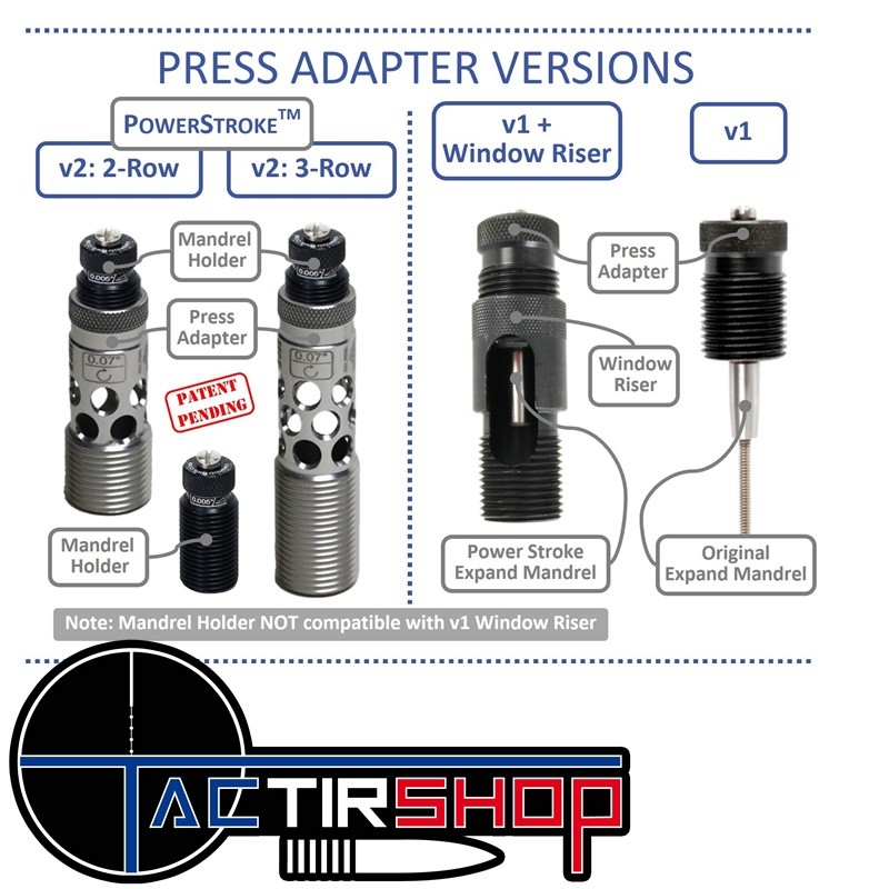 Expand mandrel K&M calibre 270 for Bullet Tension Builder