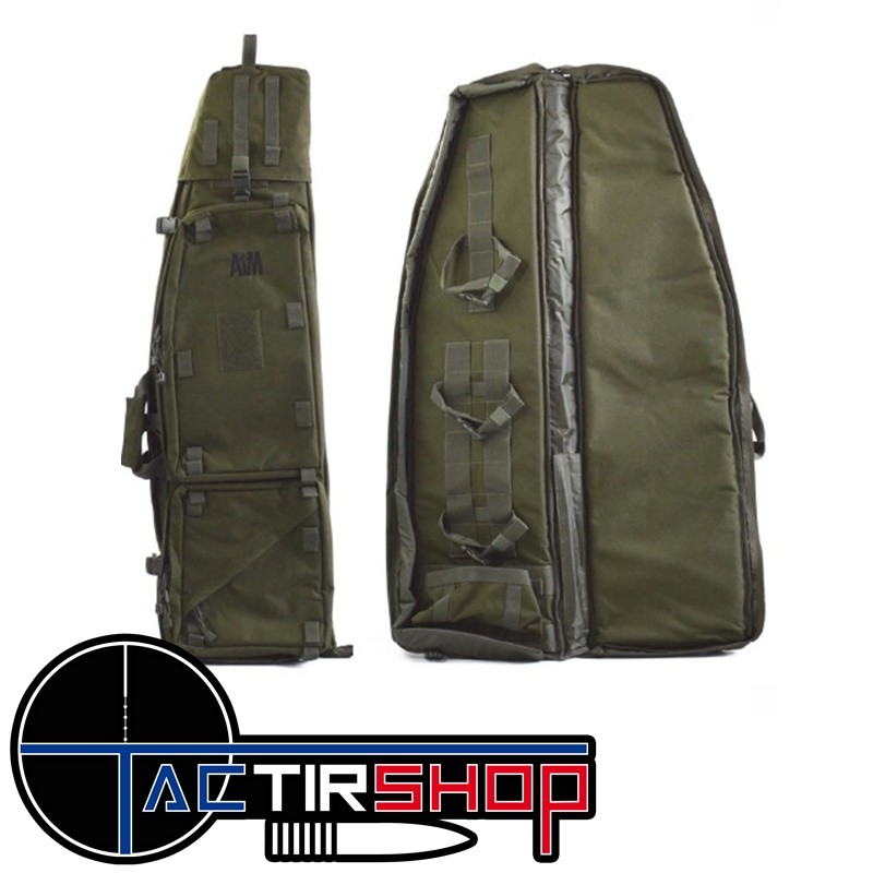 Drag Bag Aim 50 vert pour carabine tactique de 125 cm maximum
