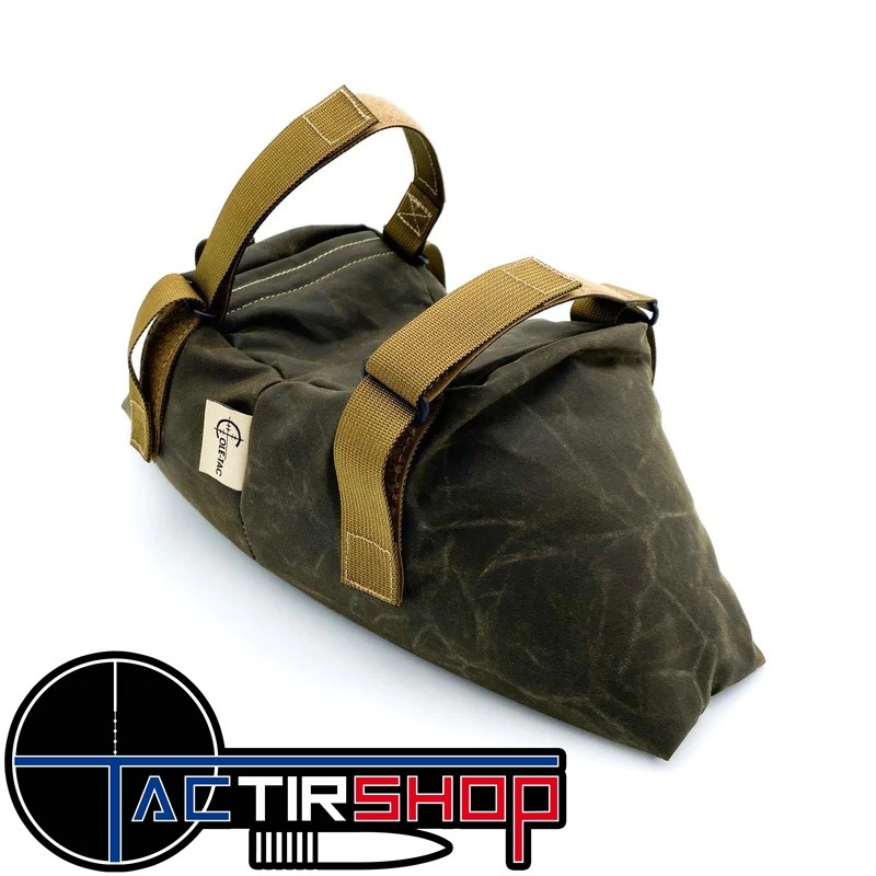 Sac de prs Waxed Trap Bag Cole-Tac Bonze et Coyote Brown Remplis