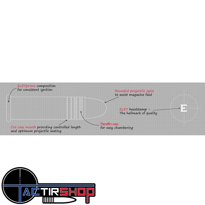 Eley Force 22lr 42 Gr par 50