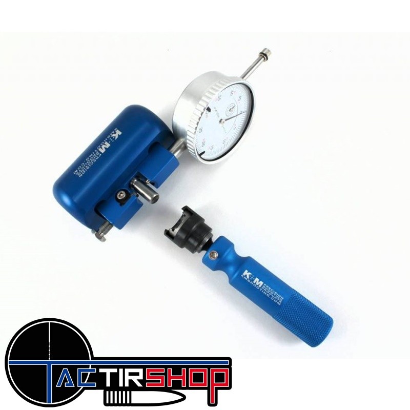 Tourneur de collet micro ajustable K&M Body Only Large avec cutter 50°